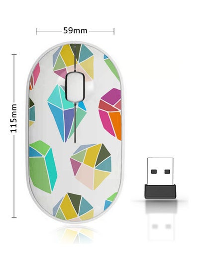 Wireless Mouse - Diamond Multicolour price in Saudi Arabia | Noon Saudi ...