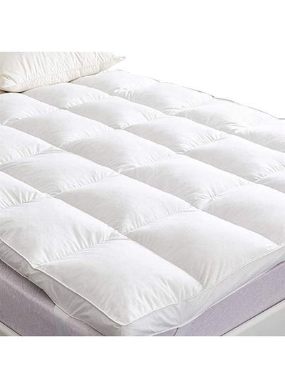 سعر Mattress Topper fabric White 120 X200 X 7cm فى مصر | نون مصر | كان بكام