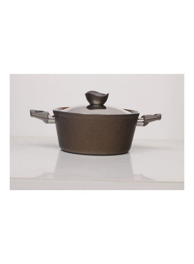 Round Granite Pot Grey 24cm price in Egypt | Noon Egypt | kanbkam