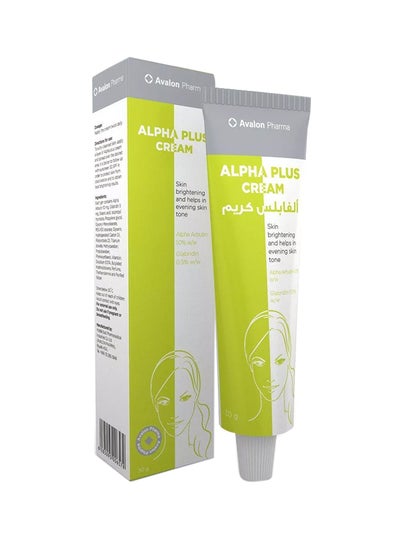 Alpha Plus Cream For Skin Brightening 30grams price in Saudi Arabia ...
