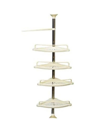 Bathroom Foldable Multi Corner Shelf White price in Egypt | Noon Egypt ...
