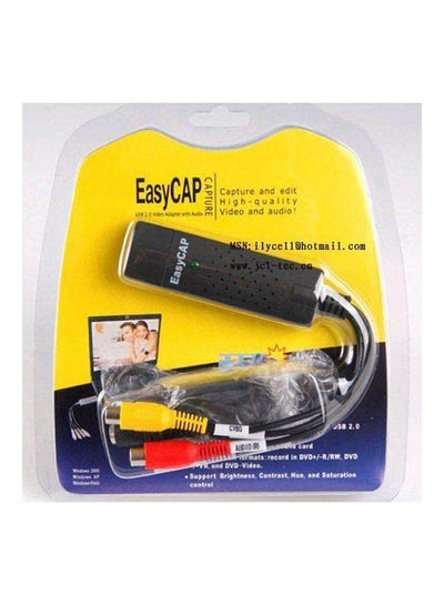 سعر Usb2.0 Usb Video Capture Easycap Easy Cap Black فى مصر | نون مصر ...