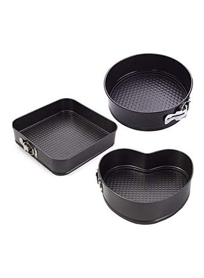 سعر Springform Baking Pans 3 Pcs Set With Removable Bottom And Quick ...