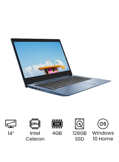 IdeaPad 1 Clamshell Laptop With 14-Inch Full HD Display/Intel Celeron ...