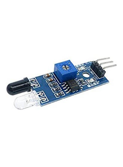سعر IR Infrared Obstacle Avoidance Sensor Module For Smart Car Blue فى ...