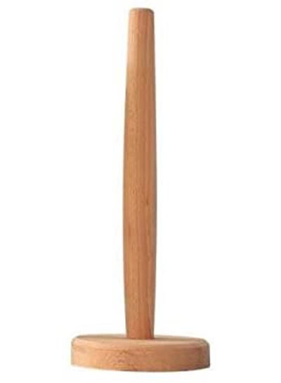 Wooden Vertical Stand Roll Paper Stand Beige price in Egypt | Noon ...