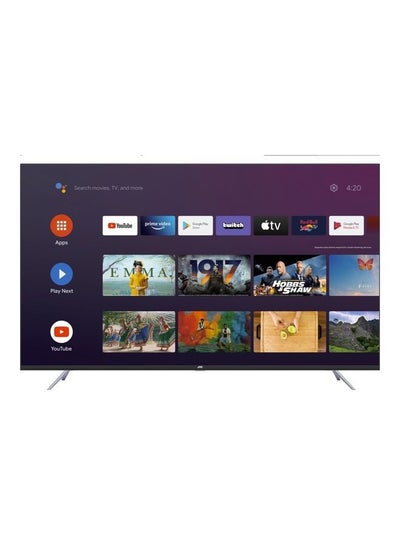 55 Inch Edgeless QLED 4K UHD OFFICIAL ANDROID TV with Dolby audio and "OK Google" voice control ...