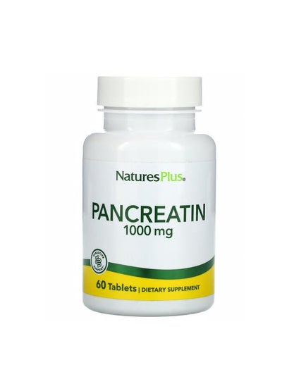 Pancreatin 1000 mg Dietary Supplement - 60 Tablets price in UAE | Noon ...