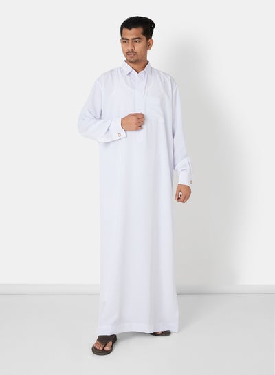Premium Chest Pocket Saudi Kandora White price in Saudi Arabia | Noon ...