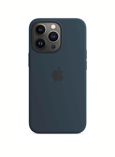 iPhone 13 Pro Silicone Case with MagSafe Abyss Blue price in UAE | Noon ...
