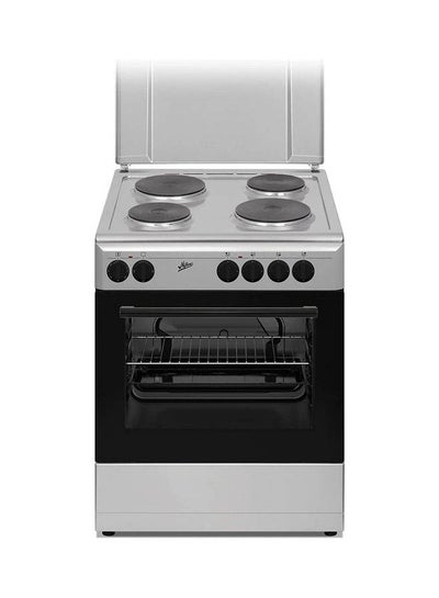 Electric Cooking Range 4 Burner Hot Plates With Oven FS5055HPS Silver ...