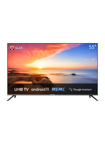 QLED Smart TV, HD, 55 Inch, Android 11.0, HDR10, A+ Screen, WiFi ...