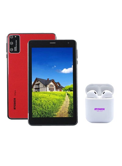 S05 Pro Kids Tablet 7-Inch Dual SIM Red 4GB RAM 128GB 5G WiFi With i16 Bluetooth Earbuds price ...