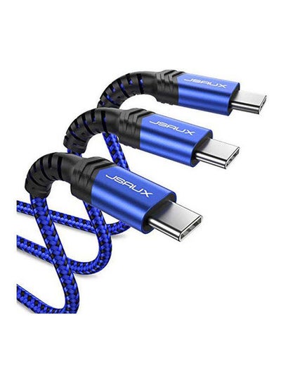 سعر 3Pack Usb C-Usb C2.0 3A Flex Series 1M+2M+3M Blue فى مصر | نون مصر ...
