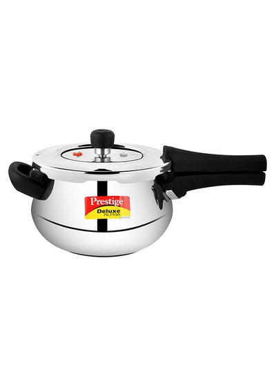 Deluxe Alpha Pressure Cooker Black/Silver 4L price in UAE | Noon UAE ...
