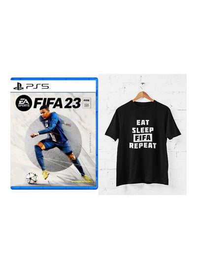 سعر FIFA 23 PS5 + FIFA Black T-Shirt فى مصر | نون مصر | كان بكام