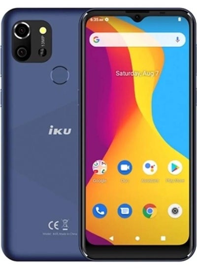 سعر IKU A45 Dual SIM, 32GB Memory, 3GB RAM Dark Blue فى مصر | نون مصر | كان بكام