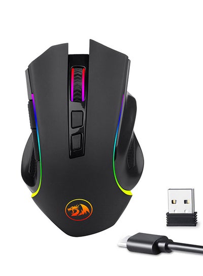 سعر Redragon M602 Griffin RGB Gaming Mouse,RGB Spectrum Backlit Ergonomic Mouse With 7 ...