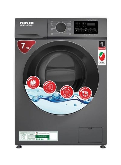 Fully Automatic Front Loading Washing Machine 7 kg NWM700FN6S Silver ...