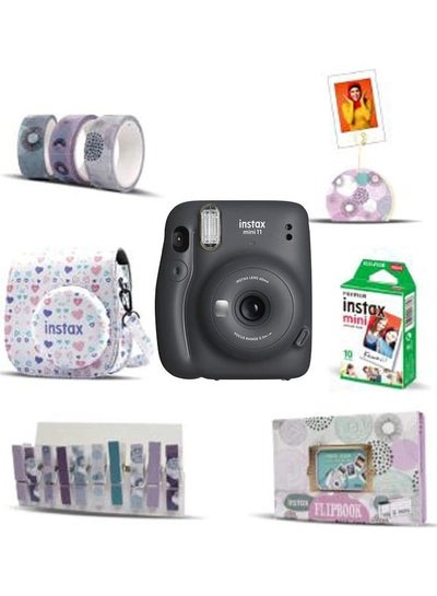 Instax Camera Mini 11 Grey Value Pack price in UAE | Noon UAE | kanbkam