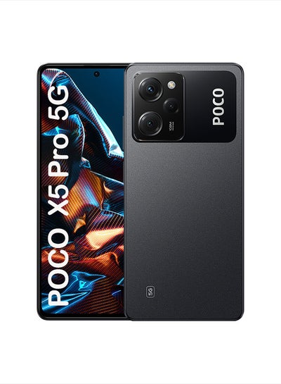 Poco X5 Pro Dual Sim Black 8GB RAM 256GB 5G International Version price ...