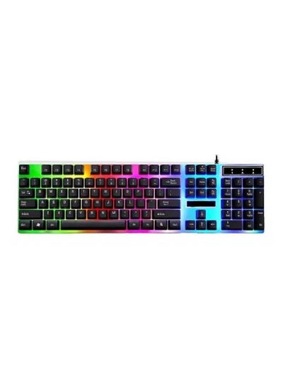 Gamma Keyboard Gaming Rainbow Backlit 7 Color Mixing light effect ...