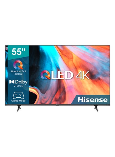 E7H (55 Inch) 4K UHD Smart VIDAA TV, With Quantum Dot Colour, Dolby Vision HDR, DTS Virtual X ...