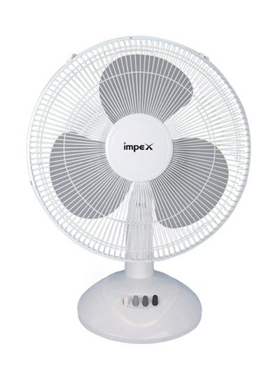 Table Fan - 3-Speed Control, 180-Degree Oscillation, Adjustable Tilt ...