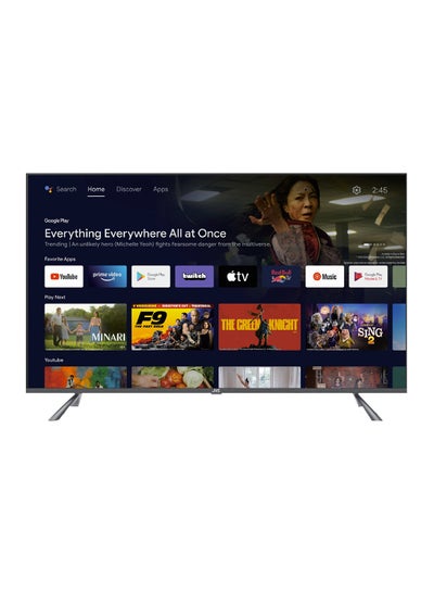 75-Inch Edgeless 4K QLED Official Google Certified Android Smart TV ...