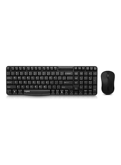 Optical Mouse And Keyboard Wireless Combo Black price in UAE | Noon UAE ...