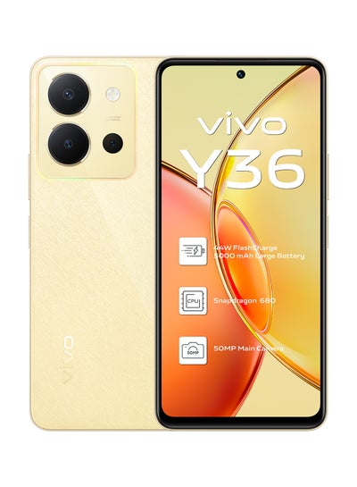 سعر Y36 Dual Sim Vibrant Gold 8GB RAM 128GB 4G Middle East Version فى مصر | نون مصر | كان بكام