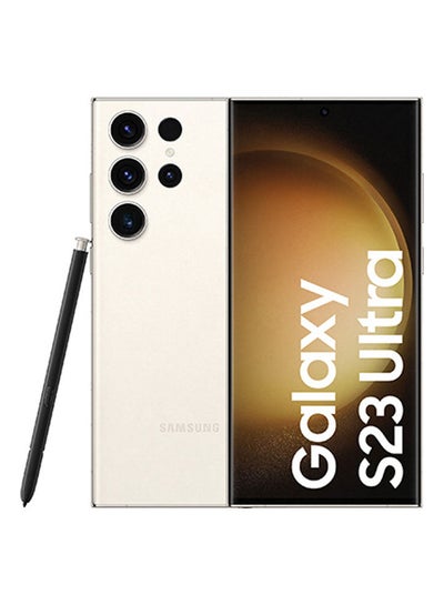 Galaxy S23 Ultra 5G Single SIM + eSIM Cream 8GB RAM 256GB ...