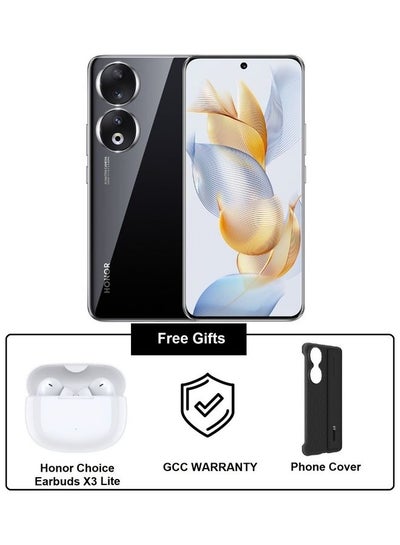 90 Dual Sim Midnight Black 12GB RAM 512GB 5G With Case And Honor Choice Earbuds X3 Lite - Middle ...