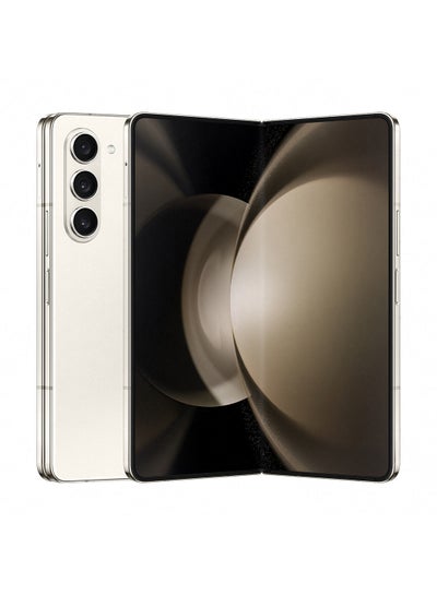 Galaxy Z Fold 5 Dual SIM Cream 12GB RAM 512GB 5G - Middle East Version ...